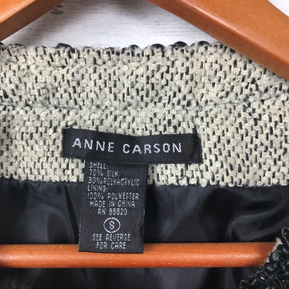 Anne Carson | Jackets & Coats | Anne Carson Tweed Jacket | Poshmark